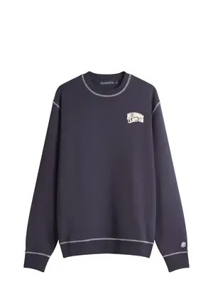 BILLIONAIRE BOYS CLUB Arch Logo Contrast Stitch Sweat - Navy