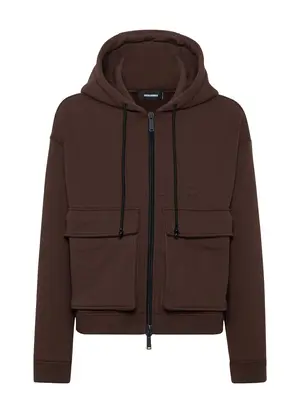 DSQUARED2 ICON Zip-Up Hoodie