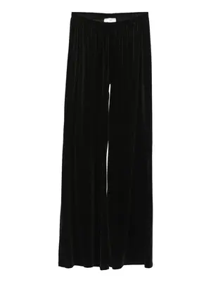Alchemy Fashions X Lia Aram Velvet Trousers - Black