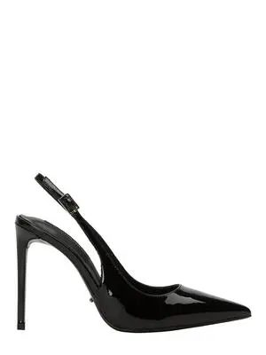 TONY BIANCO Asti Slingback Pumps - Black Patent