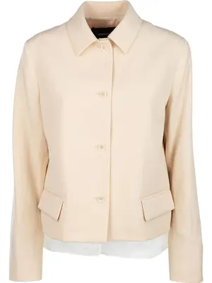Fabiana Filippi Hopsack Jacket - Neutrals