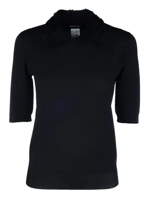 Fabiana Filippi Knitted Top - Black