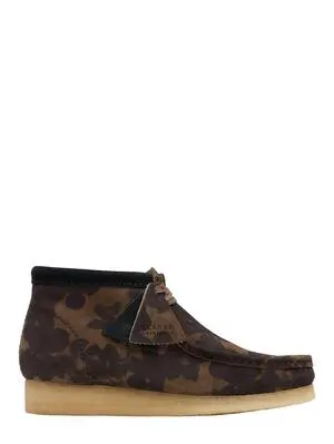 Clarks Originals Wallabee Bootin - Black/khaki Floral