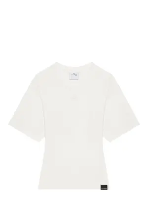 COURREGES Appliqué T-shirt - White