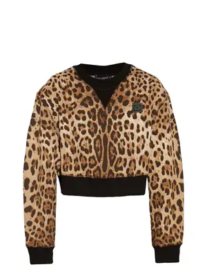 DOLCE & GABBANA Dolce & Gabbana Leopard Print Jumper