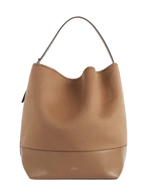 TOTEME Belted Doublé Tote - Camel