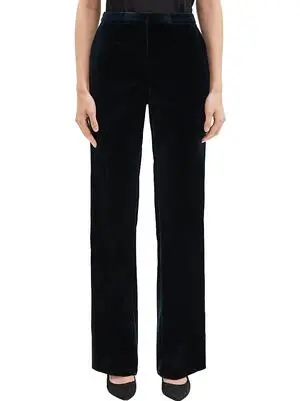 Theory Demitria Flared Trousers - Baltic