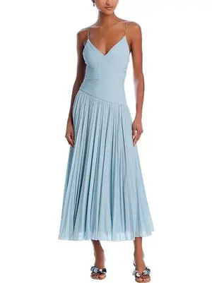 Ronny Kobo Tay Midi Dress - Glacier