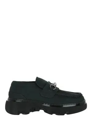 Burberry Creeper Clamp Loafers - Green
