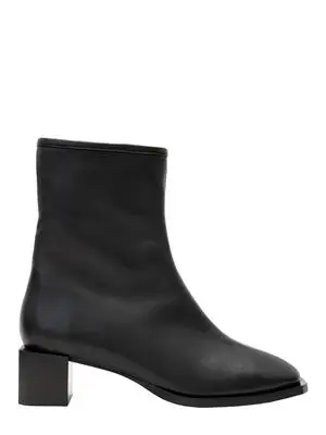 ALLSAINTS Avril Leather Ankle Boots - Black