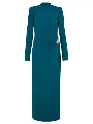 Sabina Bilenko Carman Floor-length Dress - Green