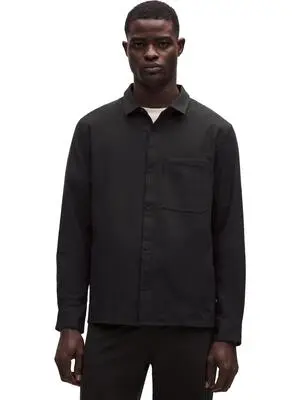 Lululemon Brushed Woven Overshirt - Black