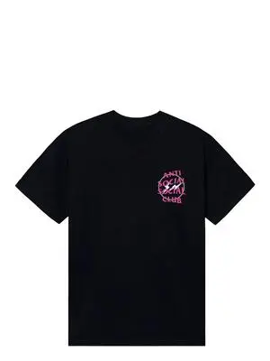 ANTI SOCIAL SOCIAL CLUB X Fragment Half Tone Tee /pink - Black