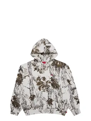 Supreme Small Box Hooded Sweatshirt - White