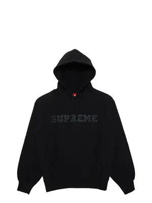 Supreme Collegiate Hooded Sweatshirt - Black