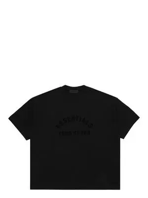 Fear Of God Heavy Jersey Crewneck T-shirt - Black