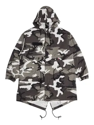 Supreme Futura Fishtail Parka - White