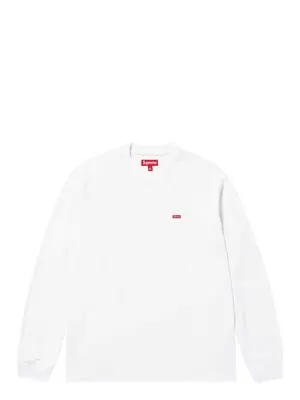 Supreme Small Box Long-sleeve Tee - White
