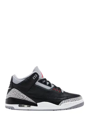 JORDAN 3 Retro Og Cement 2024 - Black