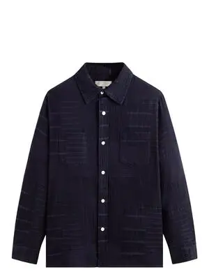 KITH Overdyed Patchwork Jaydin Buttondown 'ink'