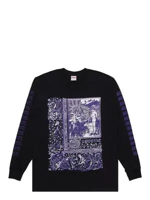 Supreme Saint Sebastian Long-sleeve Tee 'black' Black