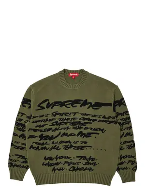 Supreme Supreme Futura Sweater Green