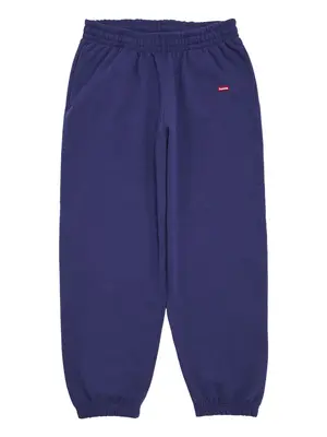 Supreme Small Box Sweatpant 'washed Navy - Blue