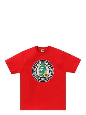 A BATHING APE Year Of The Dragon Tee - Red