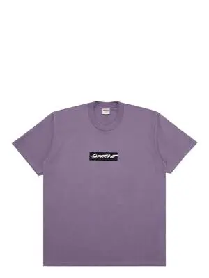 Supreme Futura Box Logo Tee 'dusty Purple' Purple
