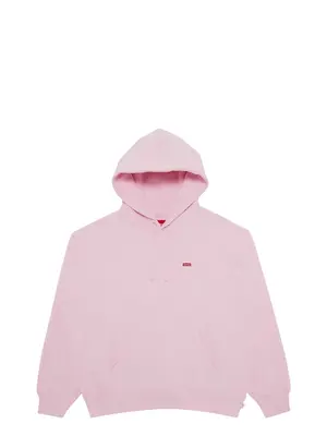 Supreme Small Box Hooded Sweatshirt - Pink