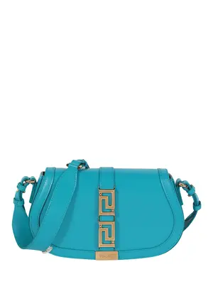 Versace Greca Goddess Shoulder Bag - Blue