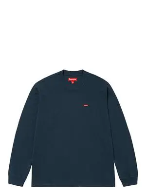 Supreme Small Box Long-sleeve Tee 'navy - Blue