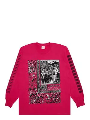 Supreme Saint Sebastian Long-sleeve Tee - Pink