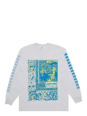 Supreme Saint Sebastian Long-sleeve Tee 'ash - Grey