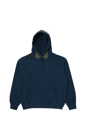Supreme Jacquard Stripe Hooded Sweatshirt - Blue