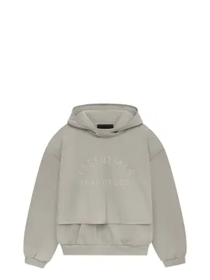 Fear Of God Nylon Fleece Hooded Sweater - Grey