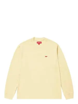 Supreme Small Box Long-sleeve Tee 'light - Tan
