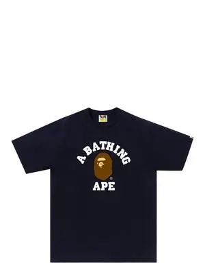 A BATHING APE College Tee 'navy - Blue