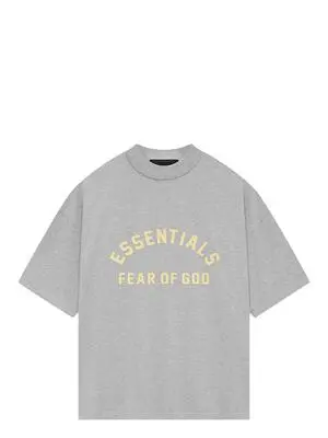 Fear Of God Heavy Jersey Crewneck T-shirt - Grey
