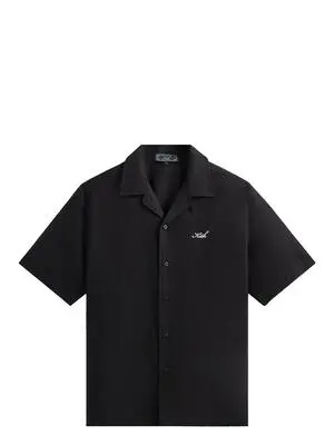 Kith Thompson Camp Collar Shirt - Black
