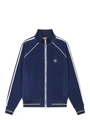 Kenzo Velvet Track Jacket - Blue