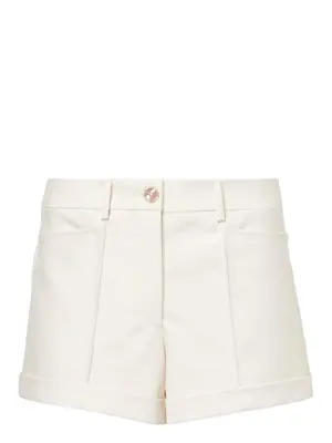 TOM FORD Cotton-blend Tailored Shorts - White