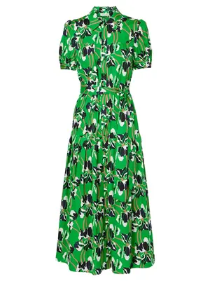 Diane Von Furstenberg Jonah Printed Maxi Dress - Multicoloured
