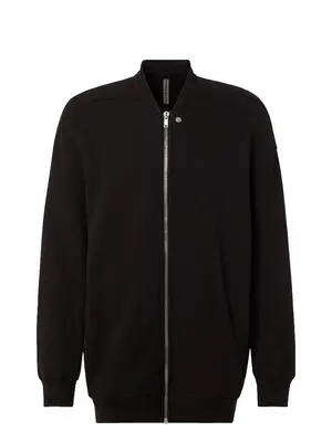 Rick Owens Jumbo Flight Cotton Jersey Hoodie - Black