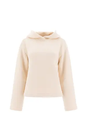 Max Mara Embroidered Logo Sweatshirt - White