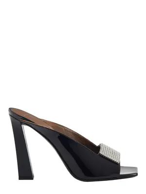 GIUSEPPE ZANOTTI 105mm Gz Mya Sparkle Sandals - Black