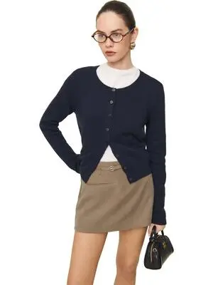 REFORMATION Bobbi Skort - Nutty