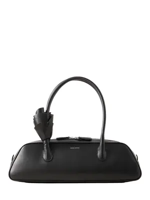 Magda Butrym Brigitte Leather Tote - Black