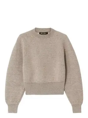 Loro Piana Silk And Cashmere-blend Sweater - Neutrals