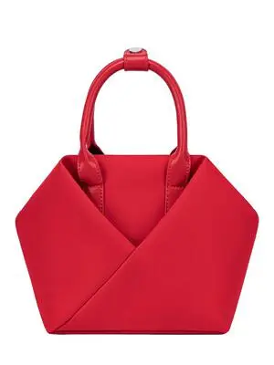 LUX AND NYX Origami Crossbody Tote And Handbag - Cardinal Red